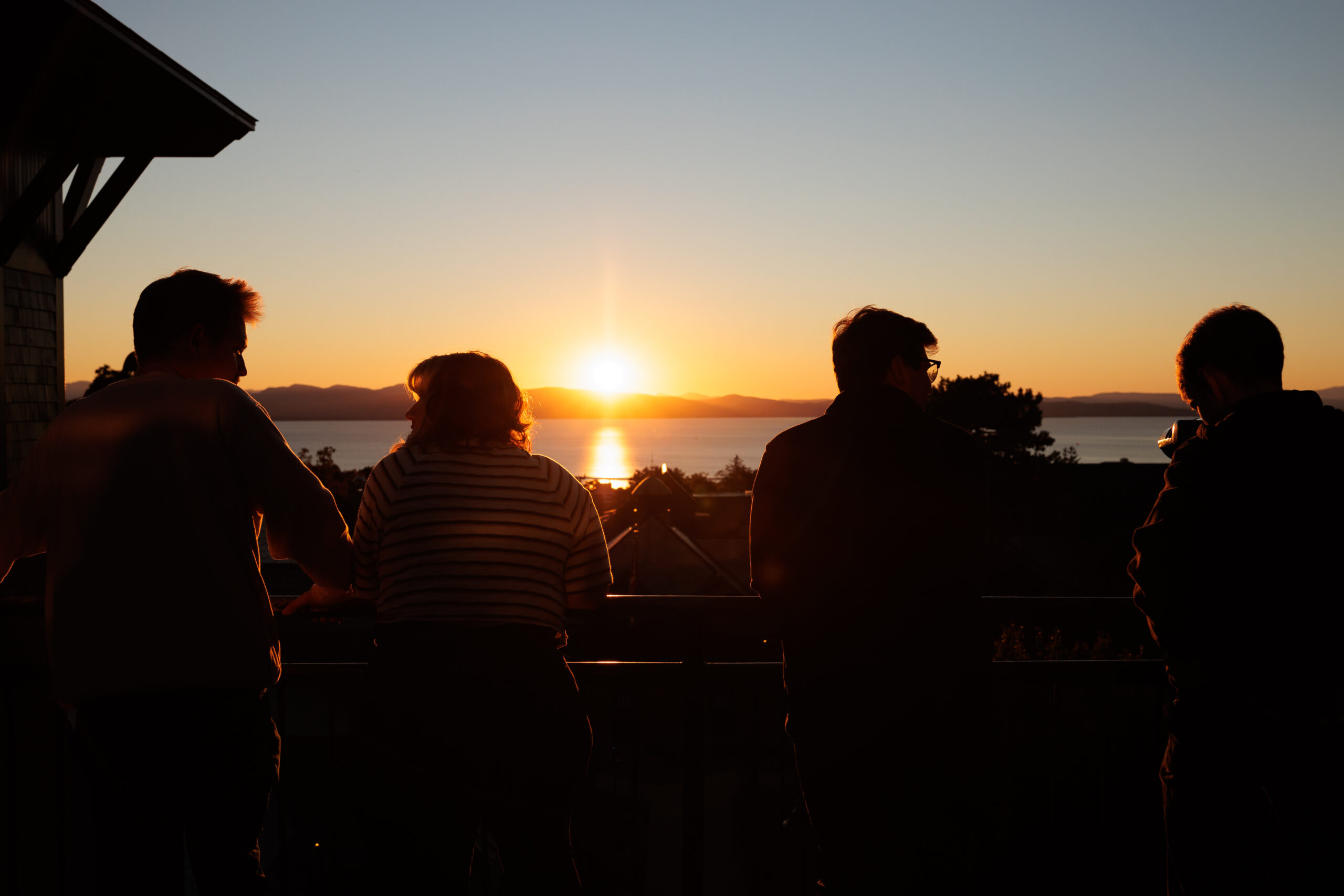 Champlain Weekend Sunset View from MIC - Champlain Weekend